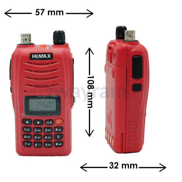 วิทยุสื่อสาร HIMAX X-5- 2WayRam ทูเวย์ราม แหล่งรวม วิทยุสื่อสาร