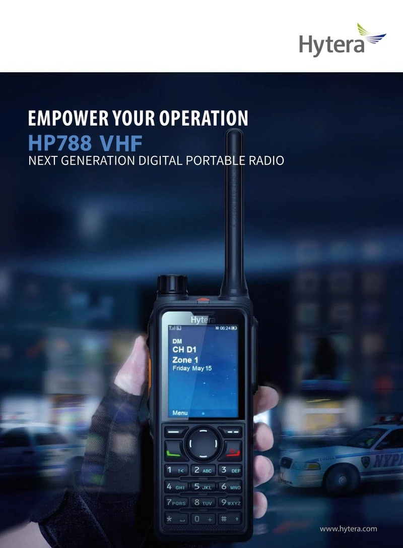 วิทยุสื่อสาร HYTERA รุ่น HP788 VHF - 2wayram.com | ทูเวย์ราม แหล่งรวม วิทยุสื่อสาร